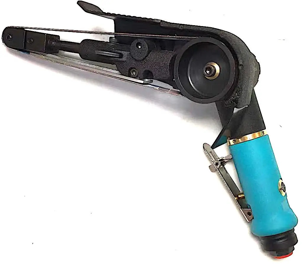 TY76020A Pneumatic Multi-Position Belt Sander - 360° Rotation