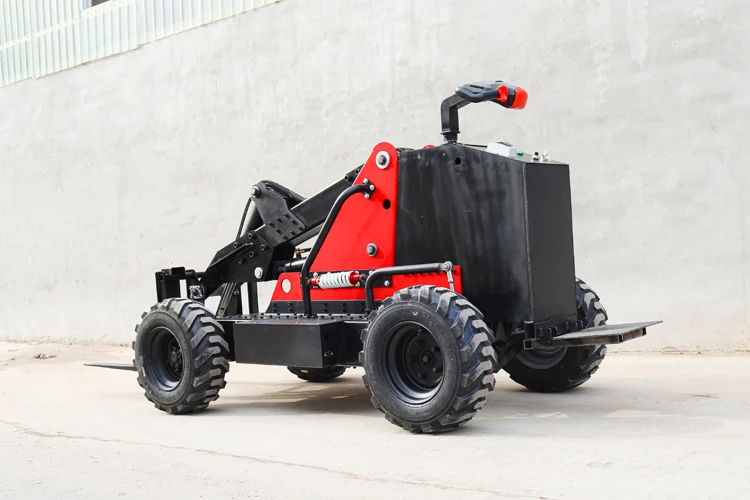 TAK Electric Off-Road Fork Truck Mini Boom Lift, 600-1500kg Capacity ...