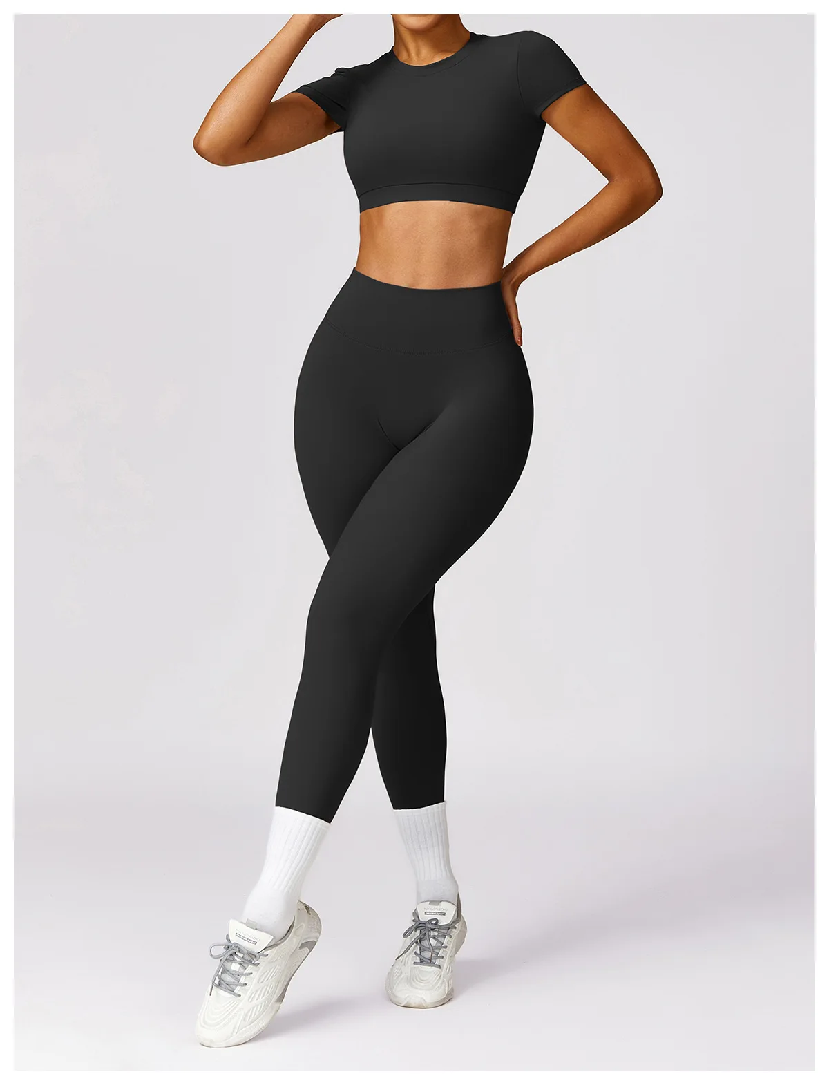 3-piece Custom Workout Clothing Activewear Women's Leggings Athletic ...