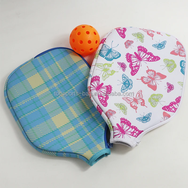 Durable Sublimation Pickleball Paddle Covers - Full Printing