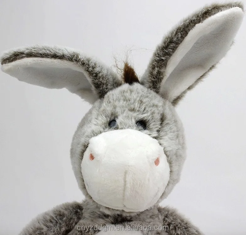 Wholesale Multi Color Soft Horse Donkey Plush Toy Animal