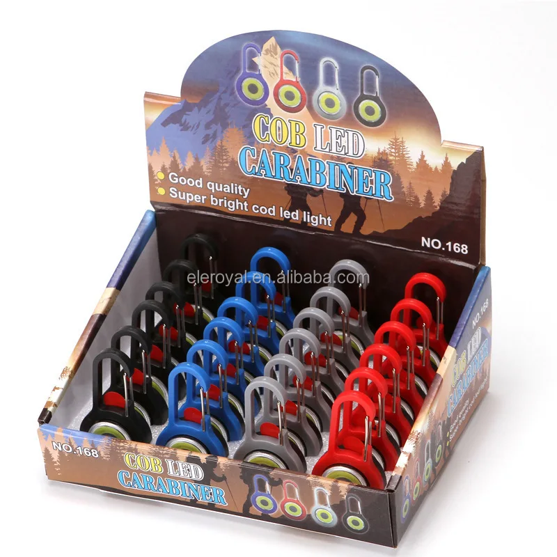 Portable Mini Key Chain Torch Light - Emergency COB Flashlight