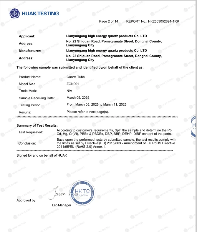 Custom Laboratory Chemical Reagents - Spherical Glass Tubes