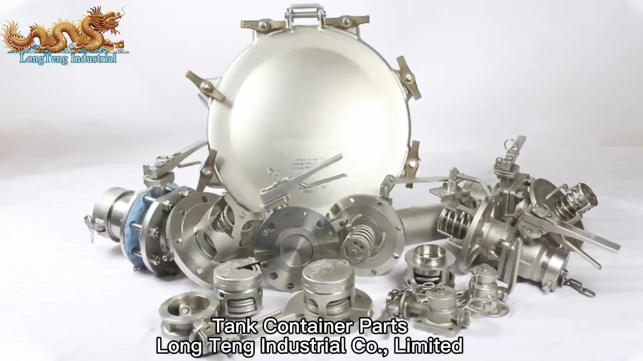 Bottom Discharge Valve Iso Tank Container Parts And Accessories - Buy ...