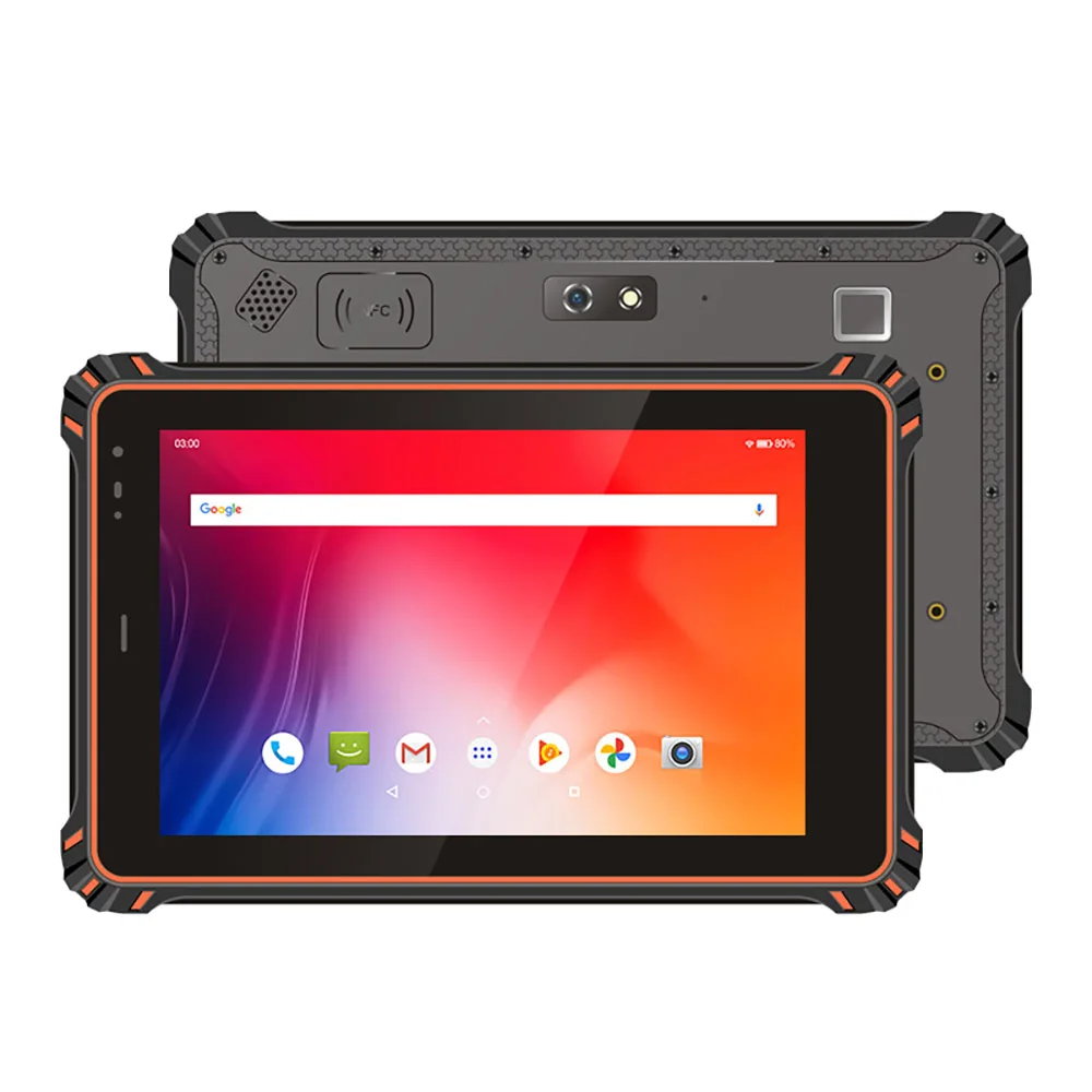 2d Barcord Mtk8781 Rugged Tablet 8 Inch Waterproof Ip67 Wifi Gps Nfc ...