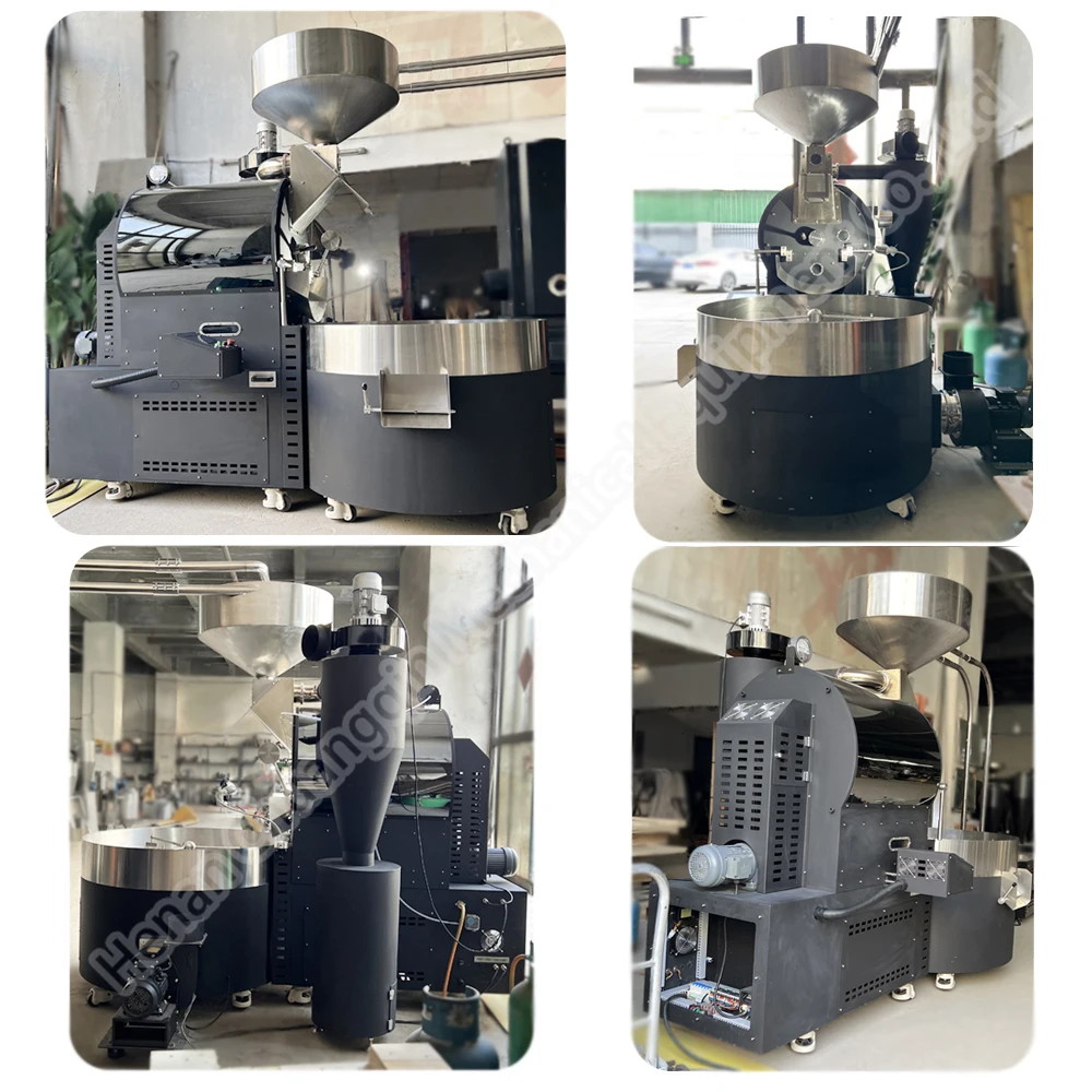 Roasting Drum 30kg/batch Topper Machine Commercial Industrial Coffee ...