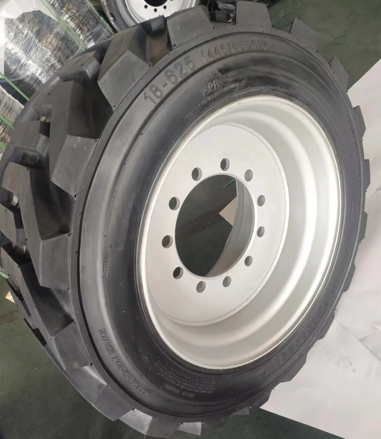 New PU Foam Filled 18-625 Boom Lift Wheel for JLG 800 AJ - Durable ...