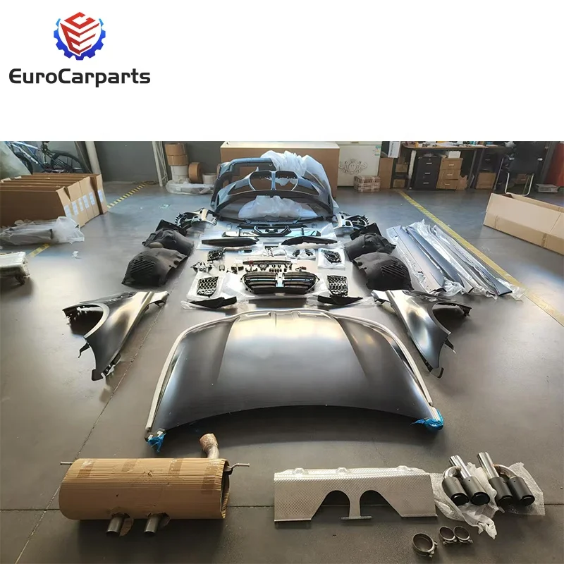 2013-2019Y 3 Series F30 Upgrade to G80 Wide Body Kit Facelift Car ...