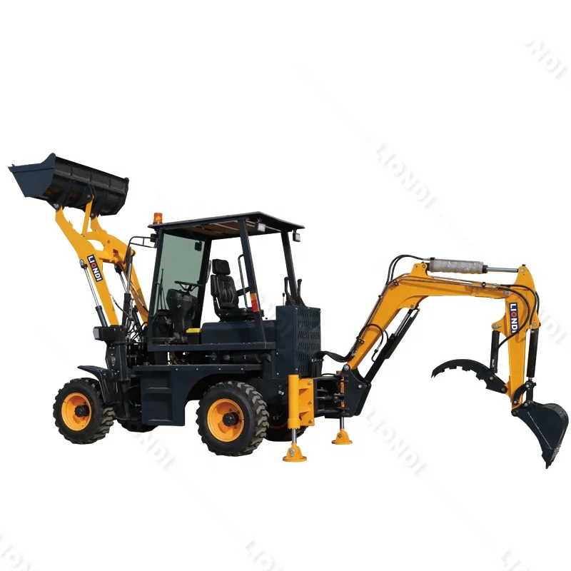 Epa Small Wheel China Mini Backhoe Loader 4x4 Back Hoe Loader For Sale ...