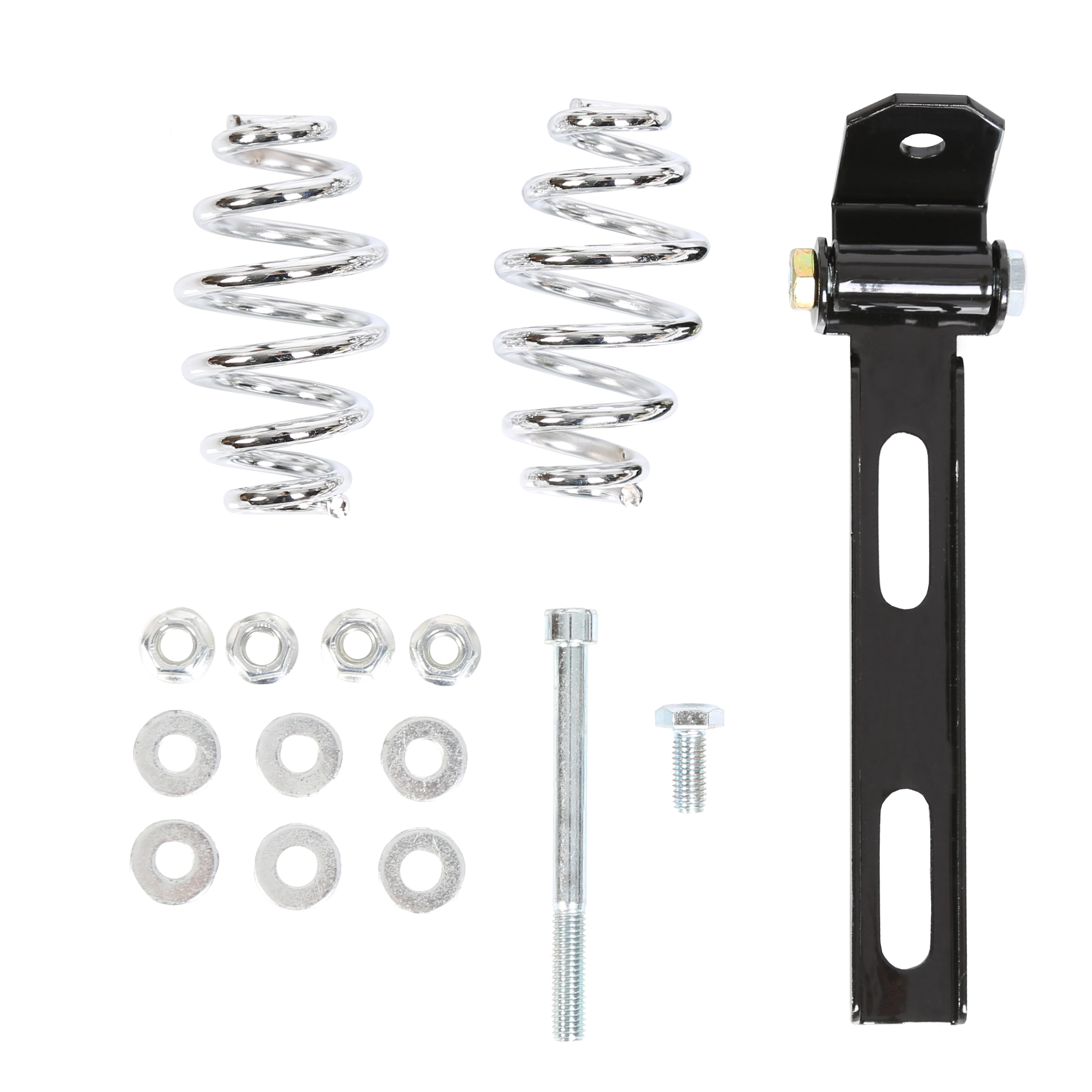 Motorcycle Solo Seat 3" Spring Bracket Base Kit for Harley Dyna ...