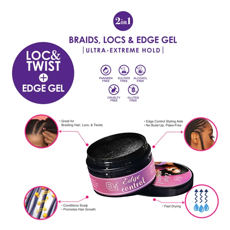 Instant Control Edge Control - Neat Braid Gel for 4C Hair