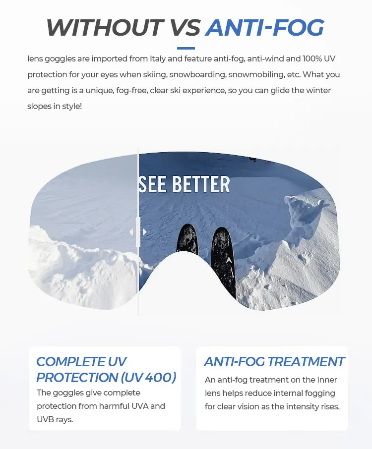 Alibaba.com: Anti-Fog Snowboarding Goggles with Magnetic Lens & PC/TPU ...