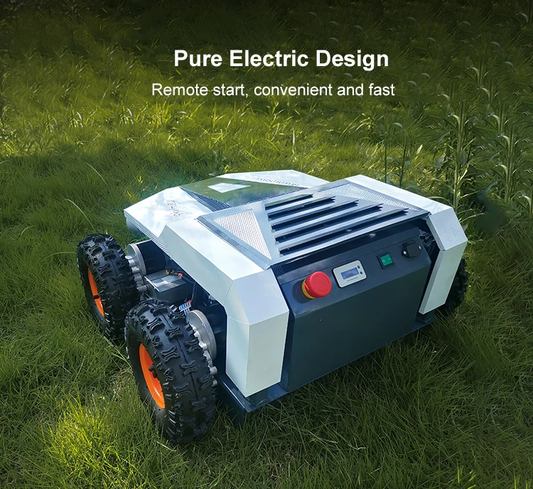 Gc-400 4 Wheel 400mm Cutting Width Rotary Blade Remote Controlled ...