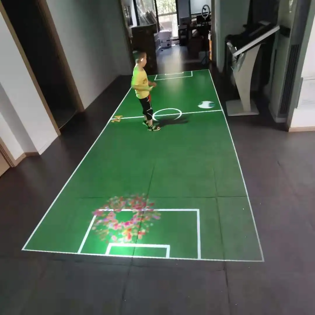 Interactive Projection Floor Game with 3D Effect Indoor Playground