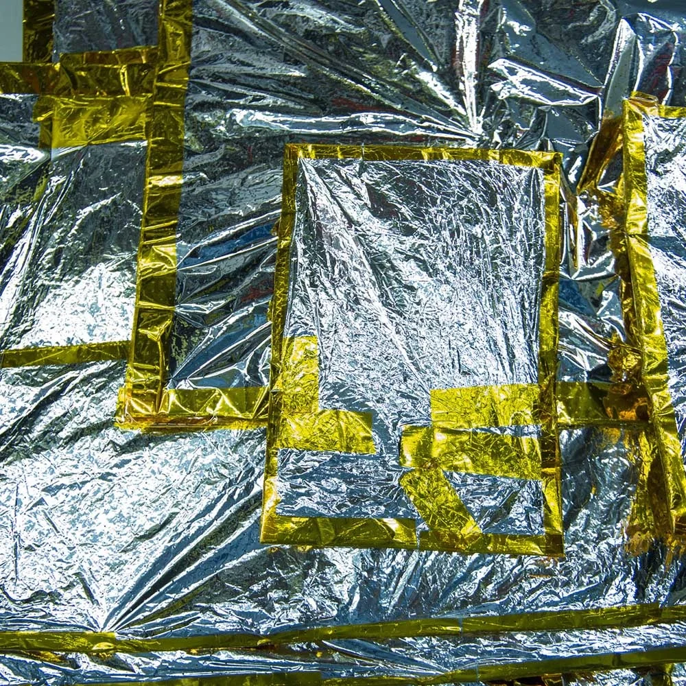 6u 1000 Angstrom Perforated Double Aluminized Mylar Film