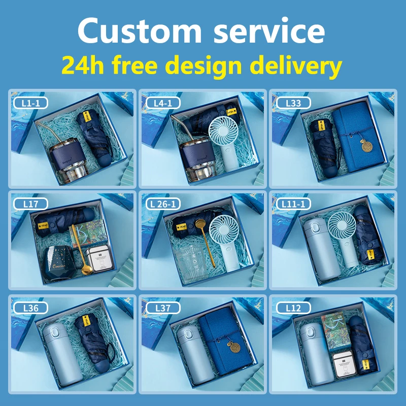 Vacuum Fan Umbrella Gift Set - Perfect for Mom & Weddings