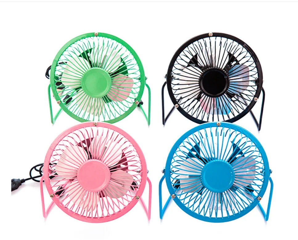 4 Inch Desk USB Fan - Portable Mini Fan with Flexible Uses