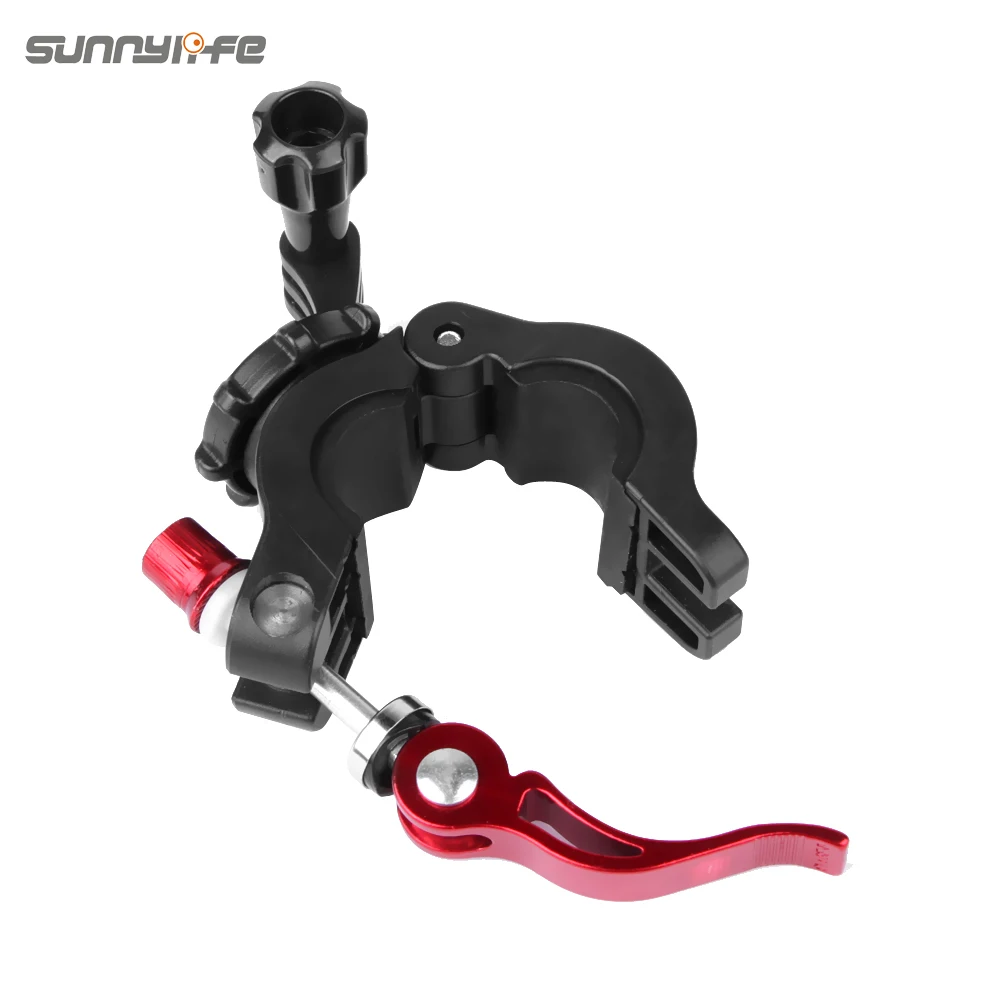 Universal Bicycle Clamp Adjustable Clips For Sports Camera Insta360 One ...