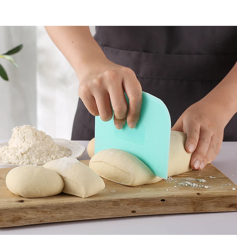 Piece Plastic Kitchen Pastry Baking Tools Flexible Multipurpose Food ...