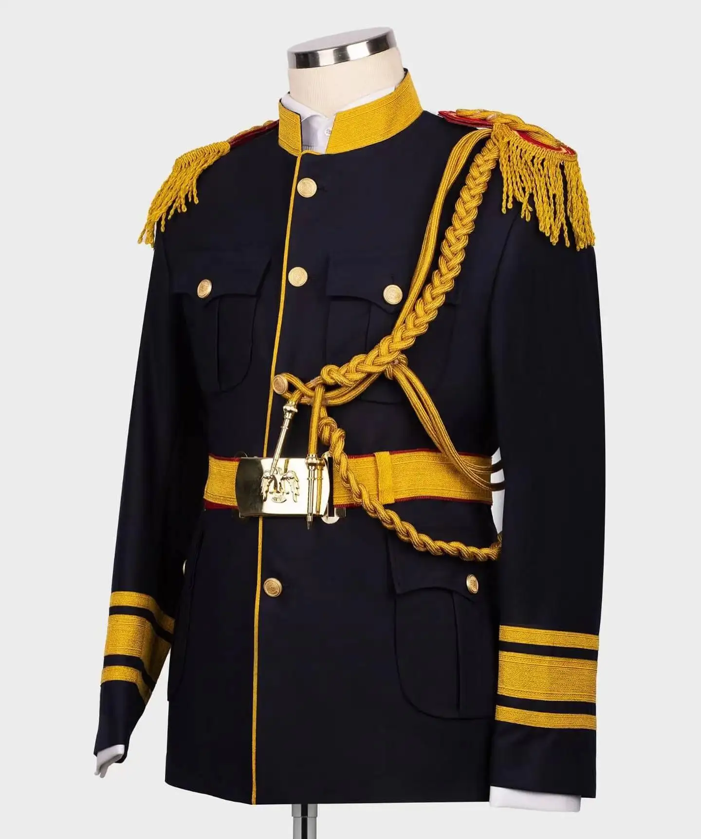 Tailor Made Pipe Band Uniform - Men's Slim Fit Wedding Suits