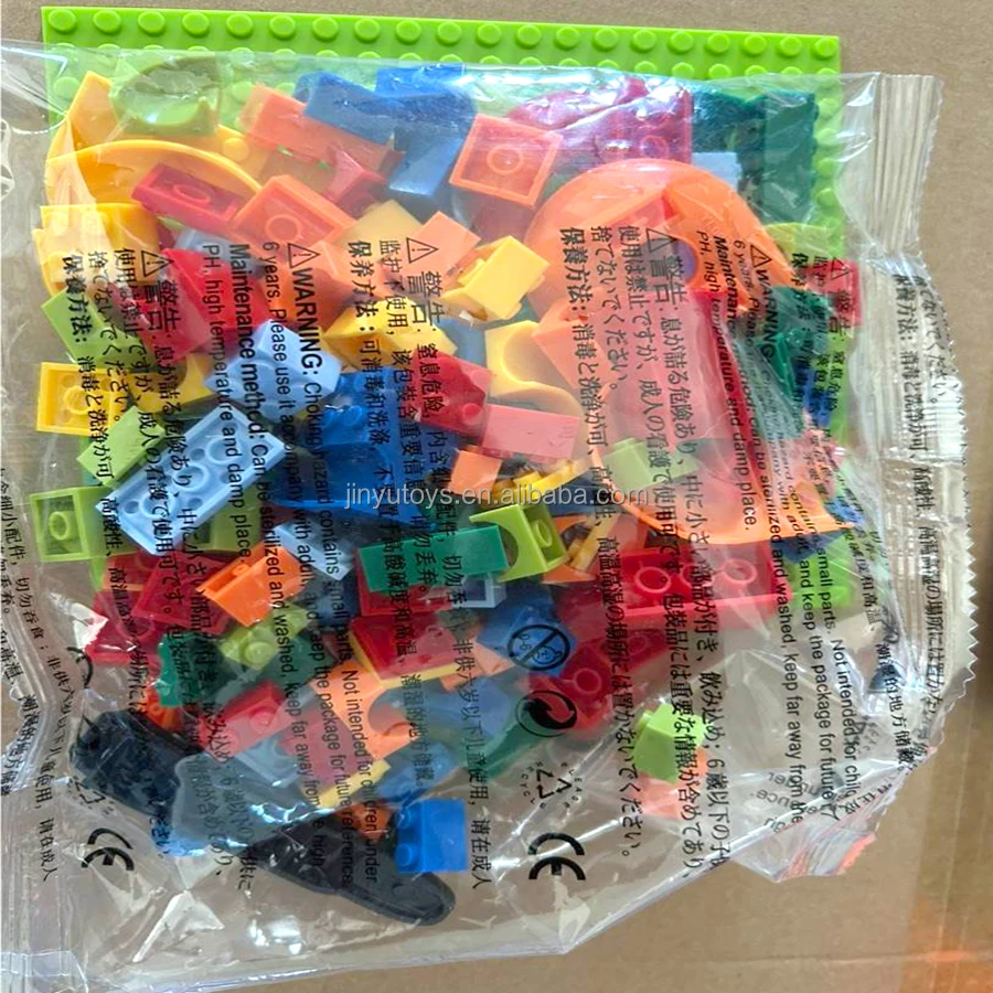 Race Run Block Compatible Building Blocks Funnel Slide Blocks DIY Big ...