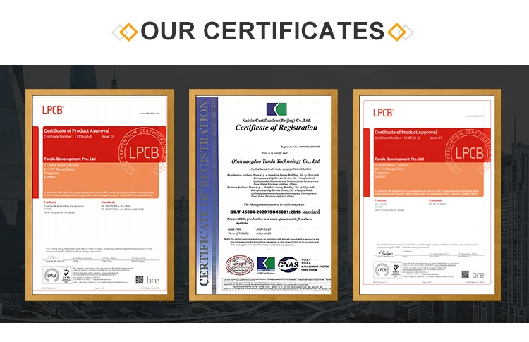 Tanda TX7140 LPCB Addressable Manual Call Point for Fire Alarm System