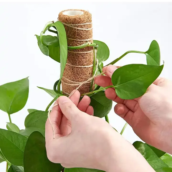 Pvc Poles Indoor Plants 16 Inch Coco Holder Bendable Moss Pole - Buy ...