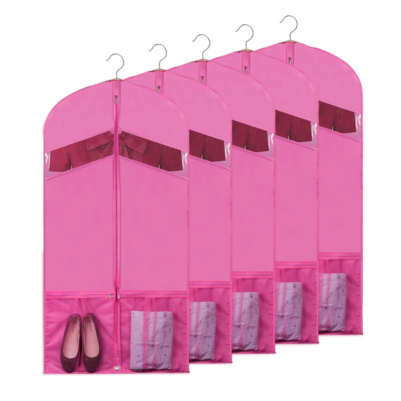 Custom Logo Printed Quality Suit Dance Costume Storage With Window ...