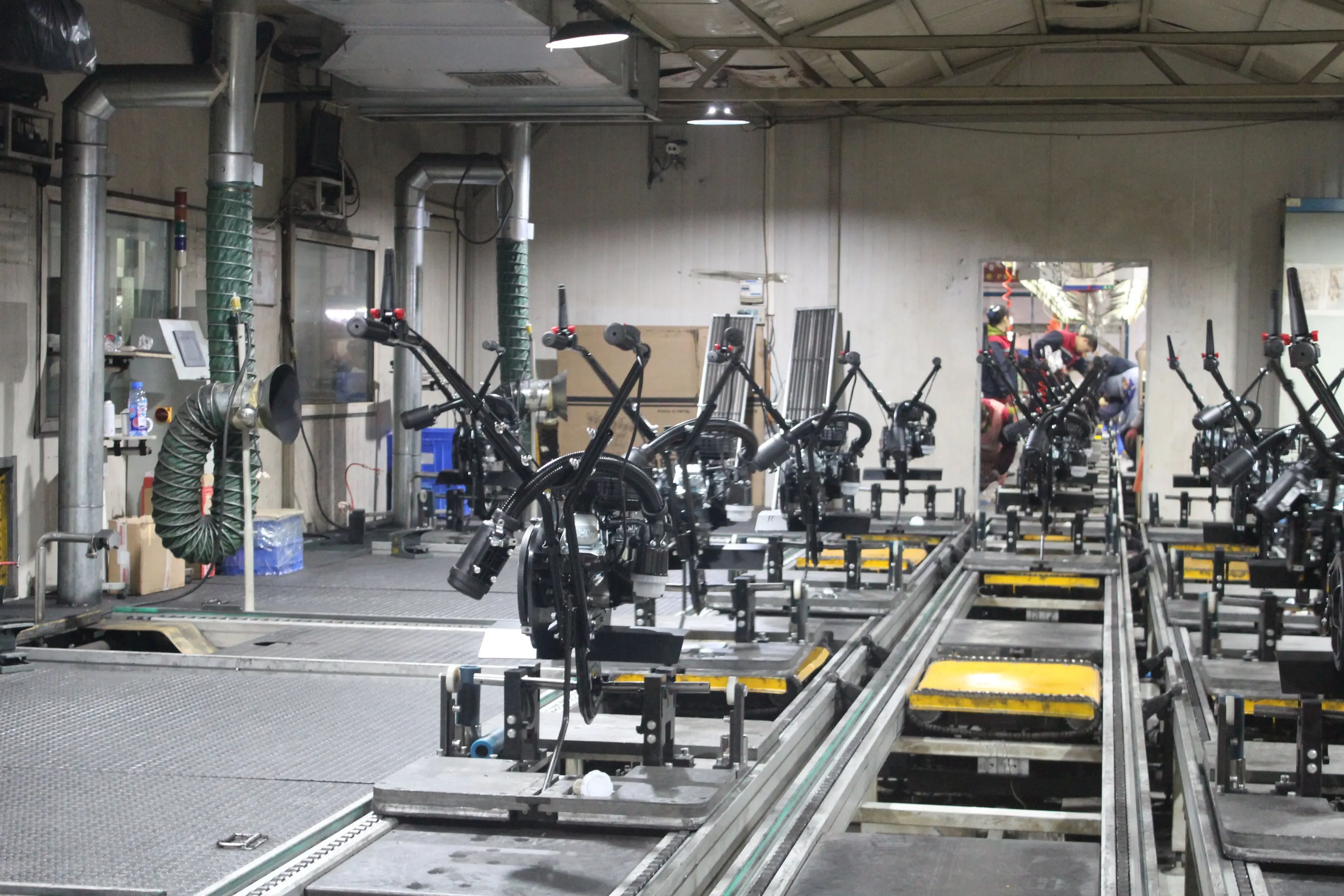 50inch Plough Machine Self-propelled Cultivator Tiller 4 Blades Petrol ...