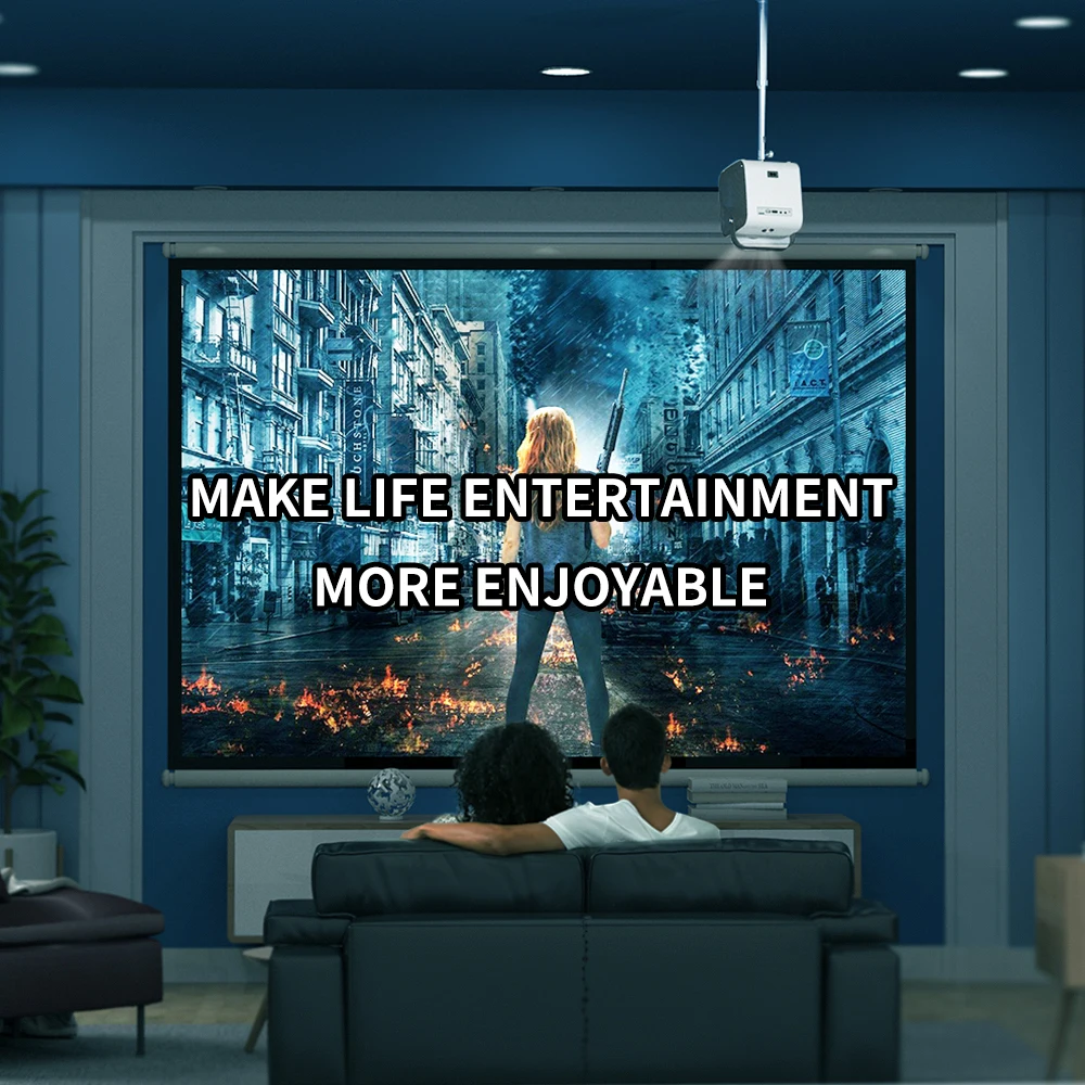 Shopify Hot Sale Mini Projector Dropshipping Salange P52 720p Hd Lcd ...