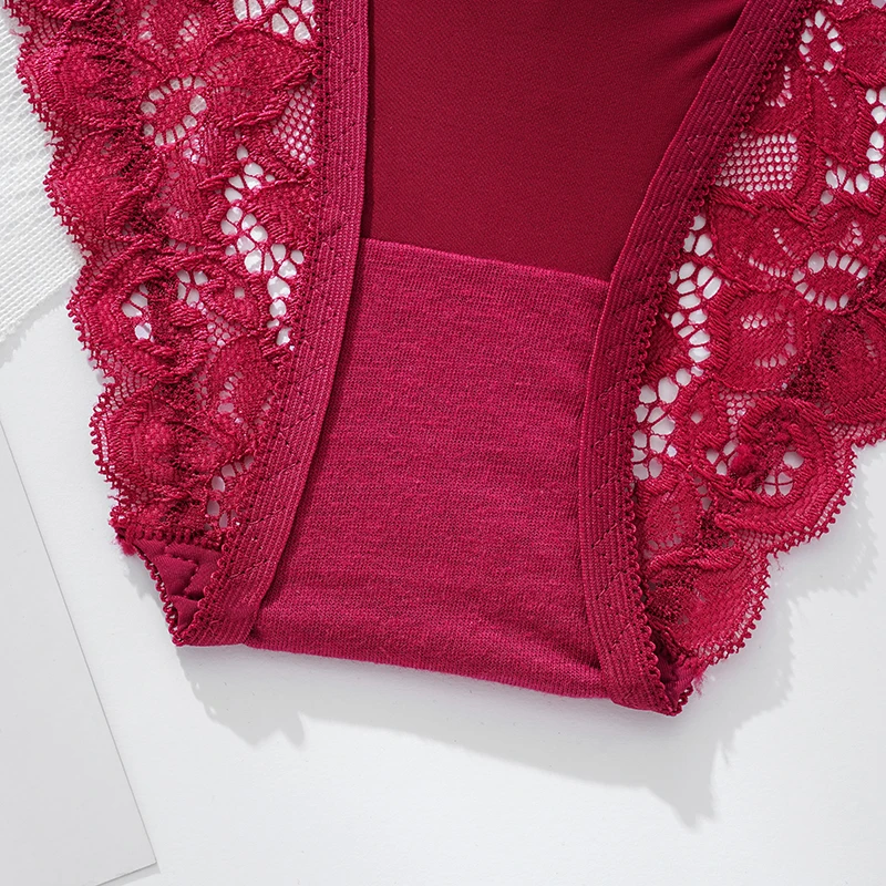 Low Waist Solid Color Women's Sexy Thong Lace Underwears,Hipster Sexy Underwear Women Skin ...