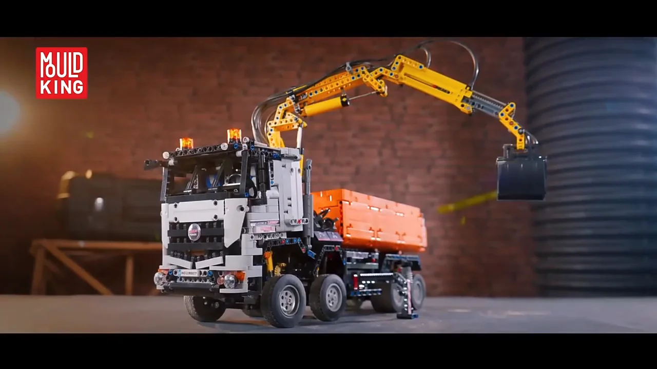Mold King 19007 Engineering Truck Building Blocks Adult Remote Control ...