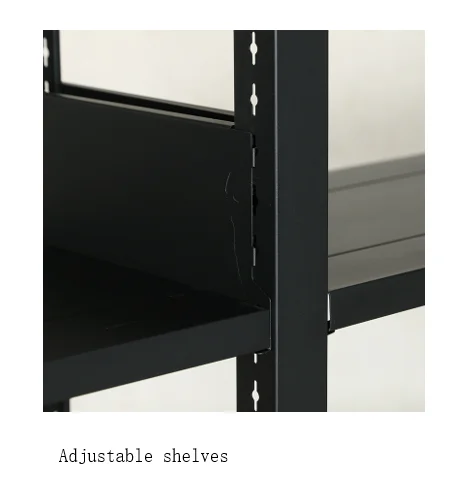 4 Layers Book Shelf Cabinet Double Sided Metal Office Bibliotheque ...