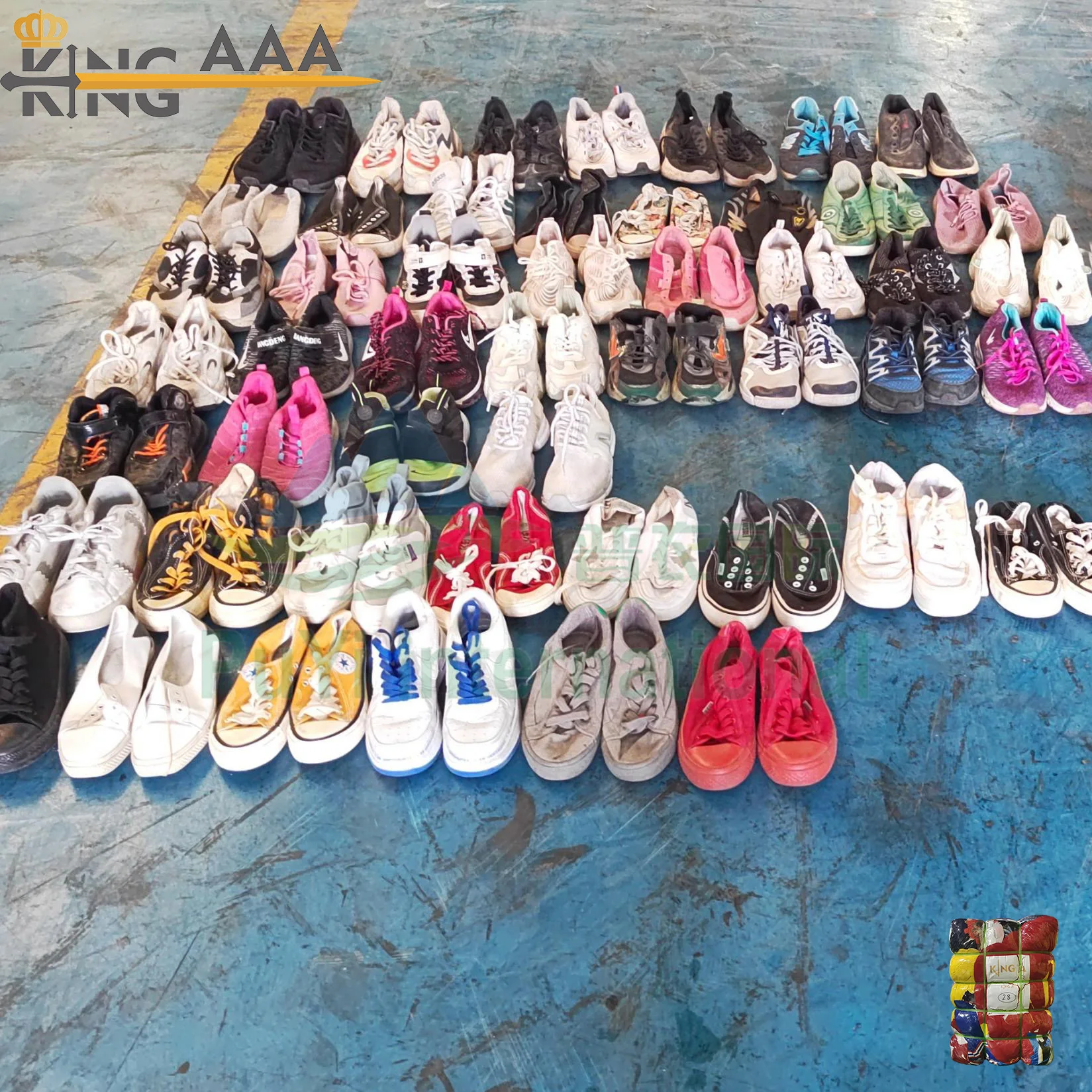 Original Wholesale Bulk Second Hand Shoes Sepatu Bekas Sports Shoes ...