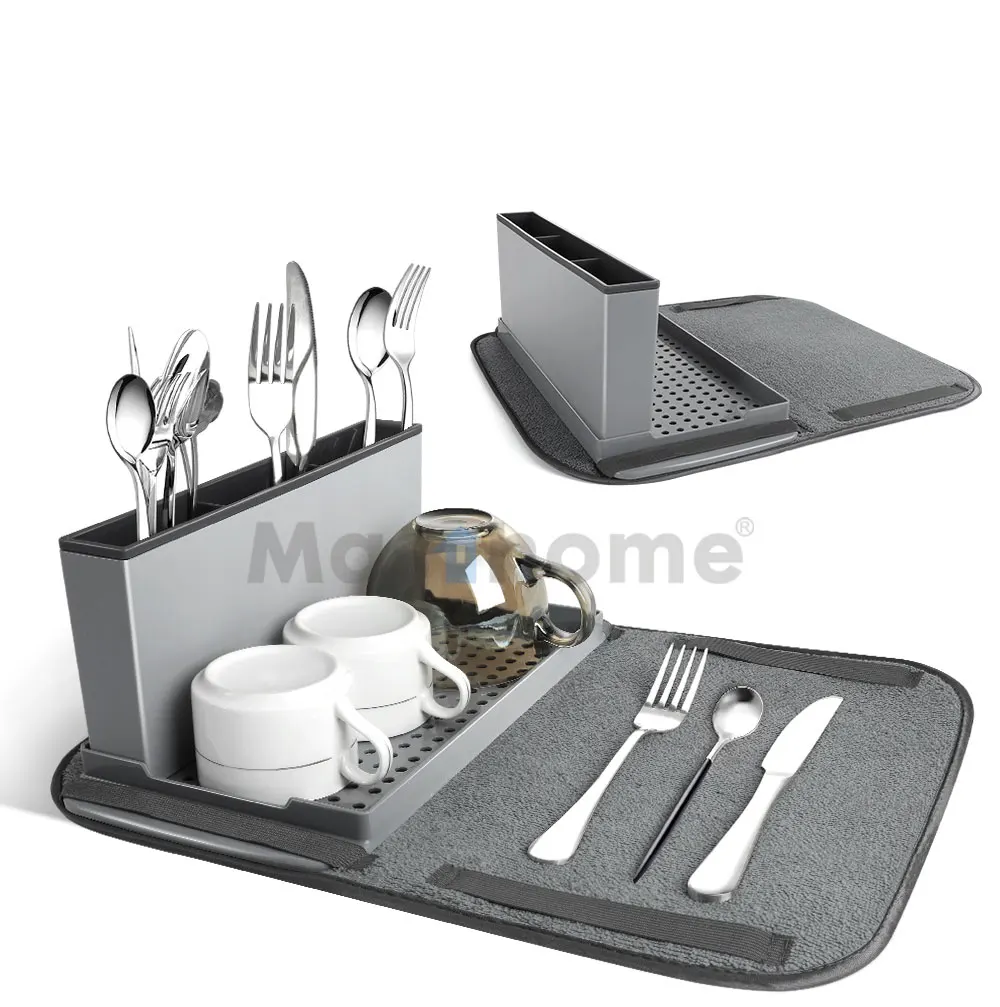 Masthome Collapsible Design Table Top Drain Bowl Cup Utensil Drying ...