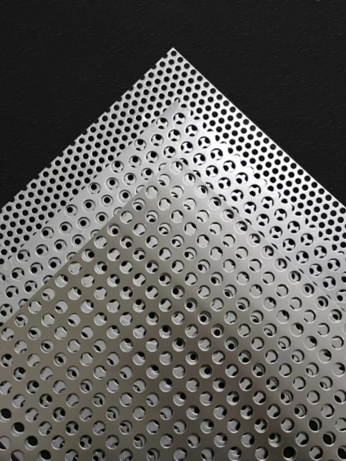 Stainless Steel Perforated Metal Mesh Sheet Round Square Rectangular ...