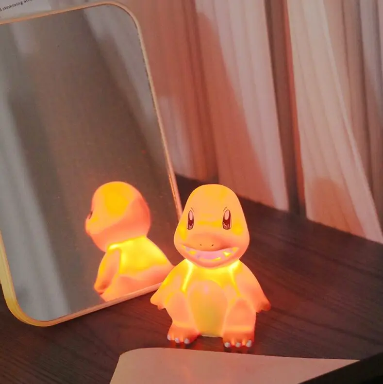 Creative Cute Jenny Tortoise Spit Fire Dragon Cute Little Led Pok Emon ...