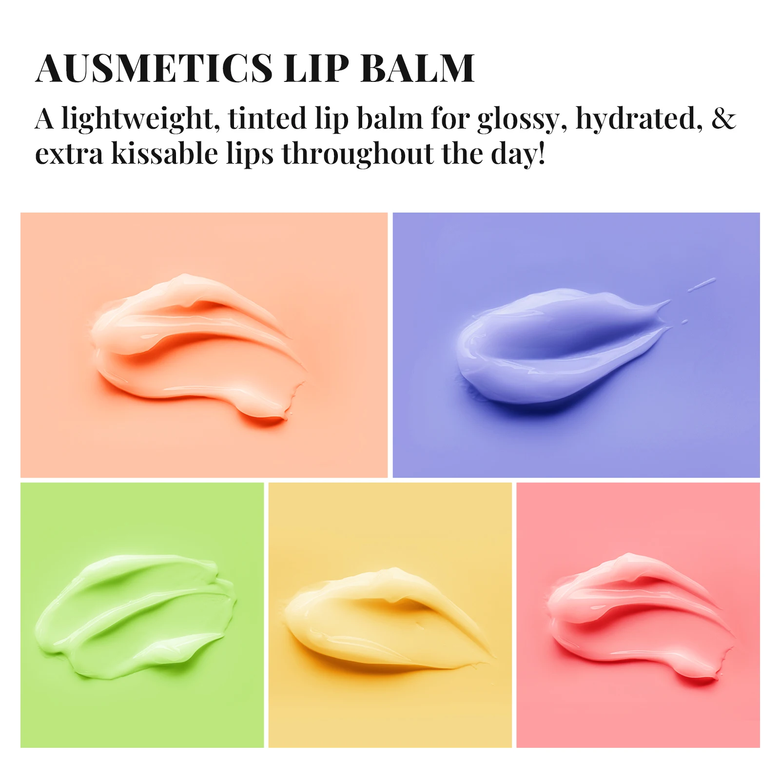 Free Sample Moisturizing Custom Lip Balm OEM Private Label Manufacturers