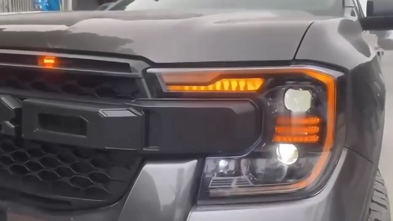 Car Headlamp Headlights Modified Head Lamp LED Daytime Running Lights ...