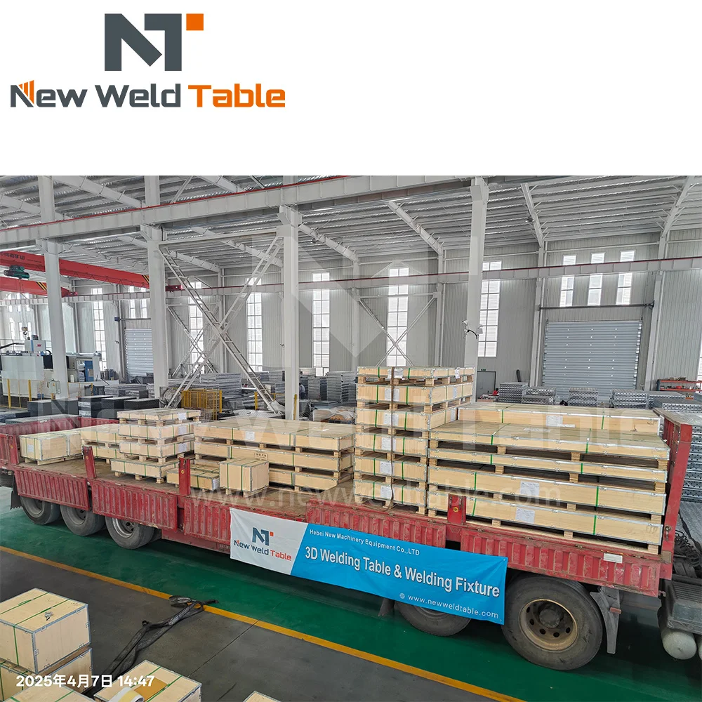 Raw Material Q355B Weld Table with Surface Nitrided and Adjustable ...