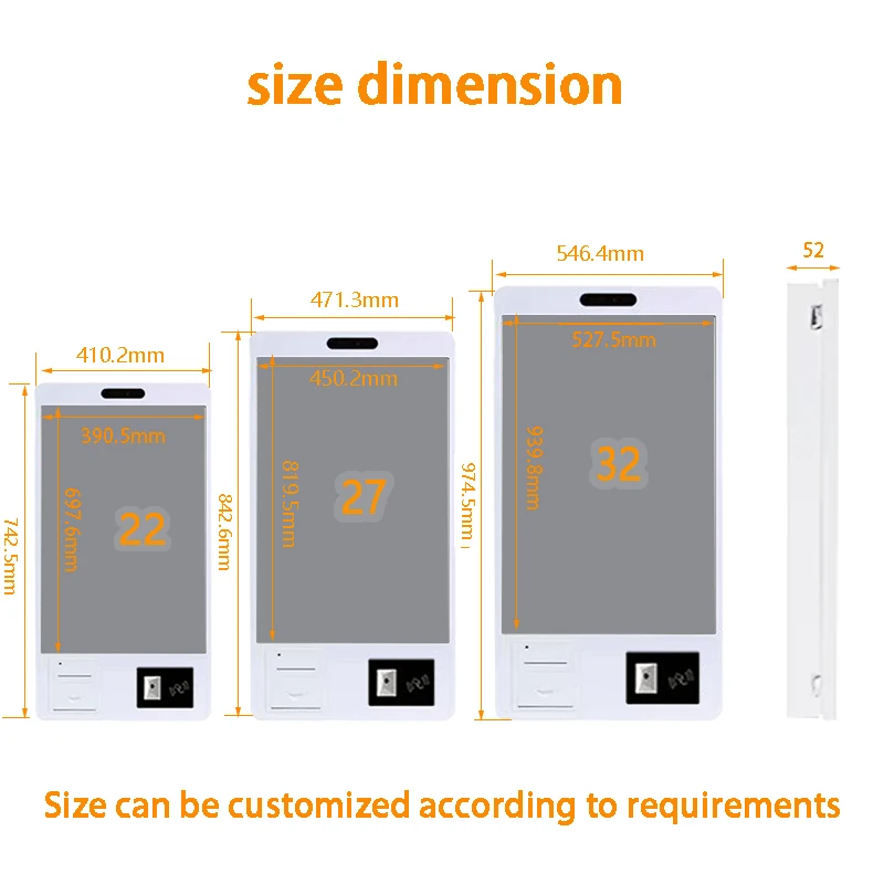 Payment Terminal Kiosk - Efficient Queue Ticketing System