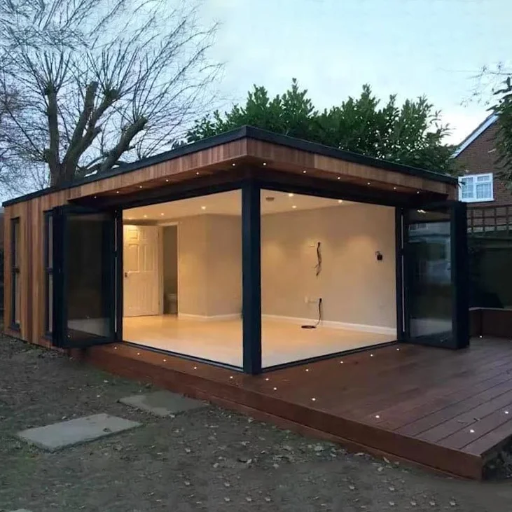 40 Foot Expandable Cyclone Proof Insulated Flat Packed Casas