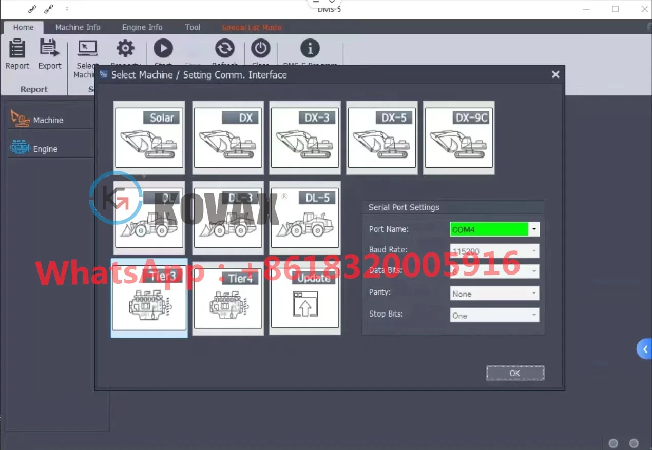 Forklift Excavator Loader Diagnostic Scanner For Doosan Uvim ...