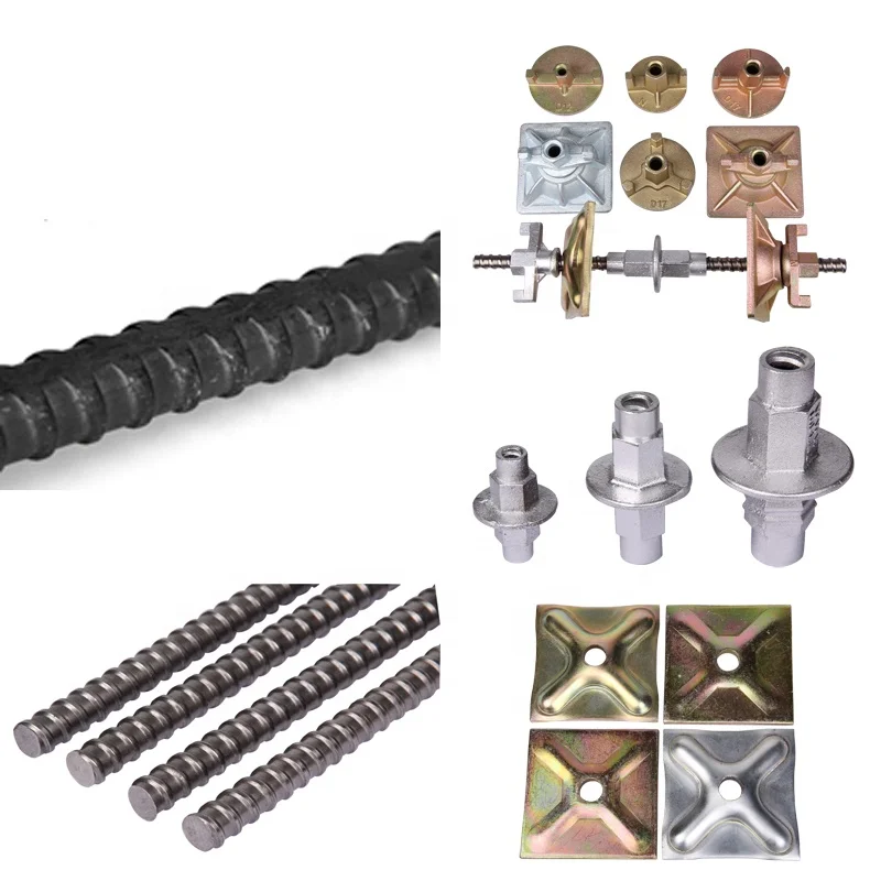 Concrete Wall Formwork D Form Tie With Hex Nut Type D 12mm (dia) - Buy ...