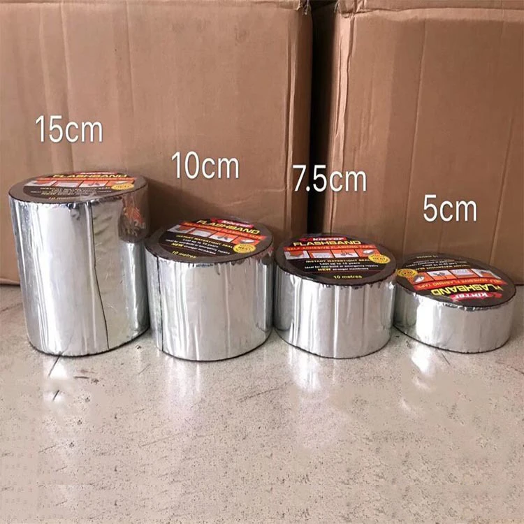 Self Adhesive Flashband Bitumen Waterproofing Membrane Tape for Asphalt ...