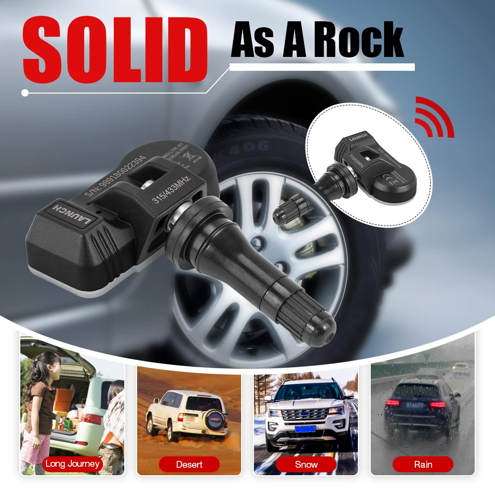 Tpms Sensor Launch Ltr-03 Replace The Original Universal Tire Pressure ...