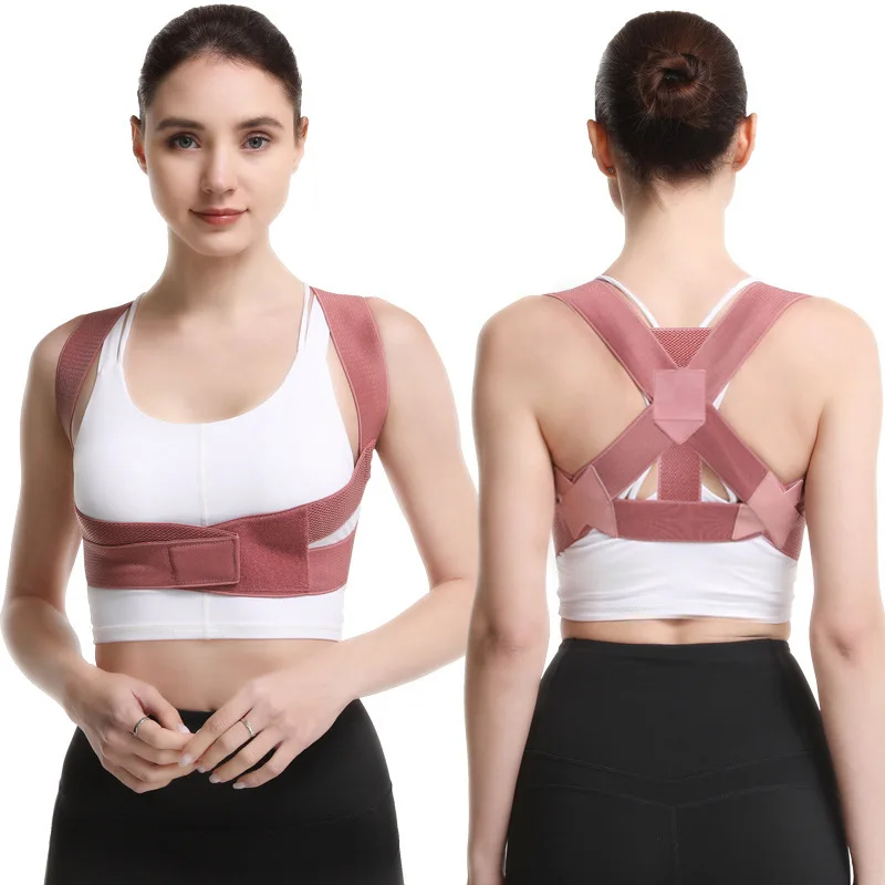 Japanese adult student male female hunchback correction belt posture ...