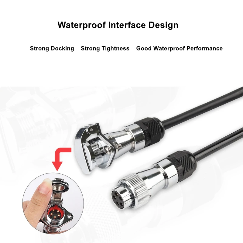 5pin Truck Trailer Rear View Camera Spiral Cable / Trailer Reversing ...