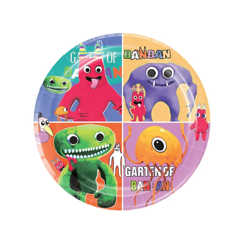 Garten Of Banban Birthday Decorations Cartoon Video Game Theme Birthday ...