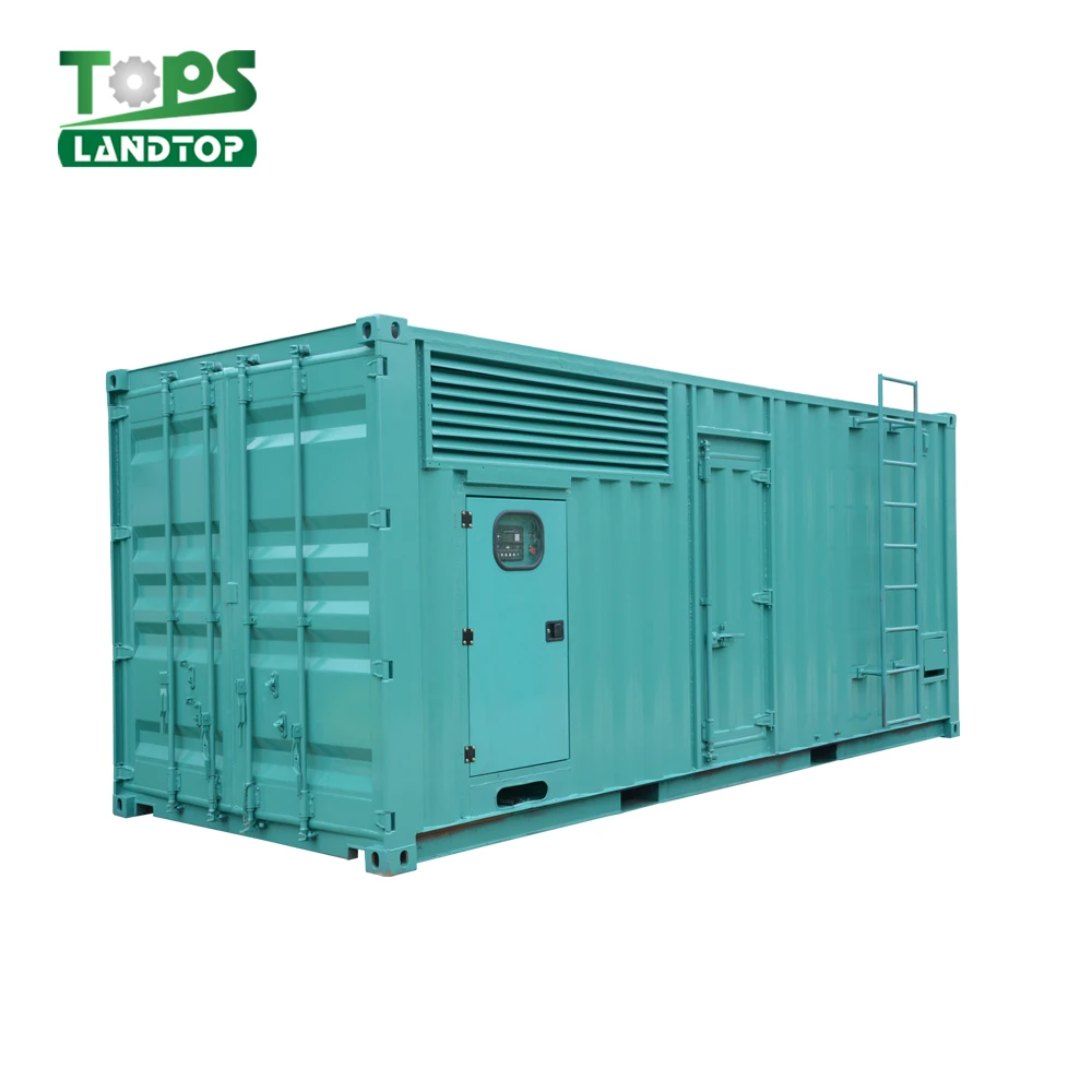 Tops Silent Portable 380v Diesel Generator 3 Phase 60kva 120kva 1200kw ...